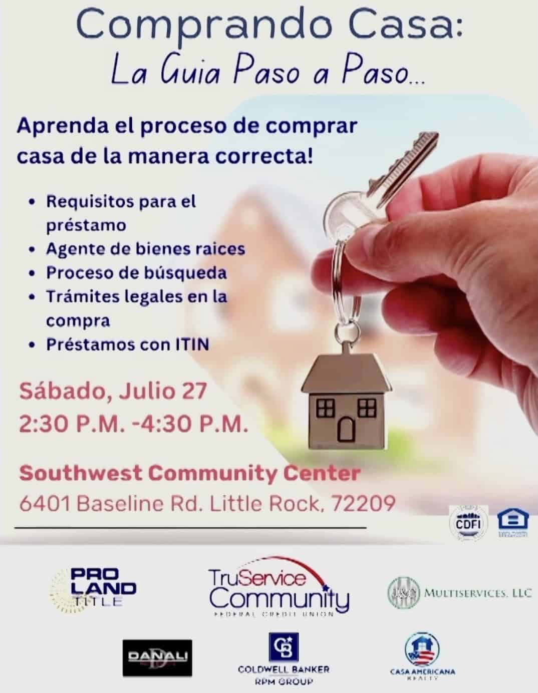 Taller sobre compra de casa: una guía paso a paso - Telemundo Arkansas
